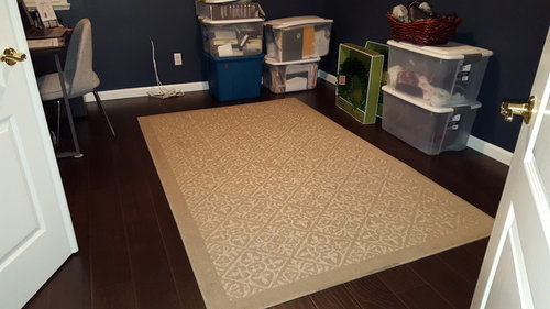 Rug too small or just right?