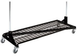 Black Base Shelf for "Z" Racks - Traditional - Clothes Racks - by Only ...