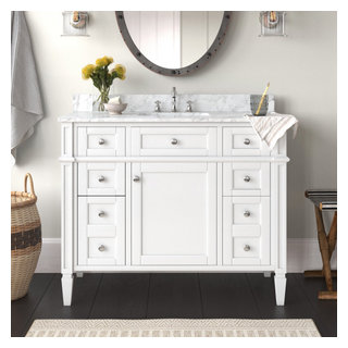 Hailey 42" Bathroom Vanity - Transitional - Bathroom - Los Angeles - by ...
