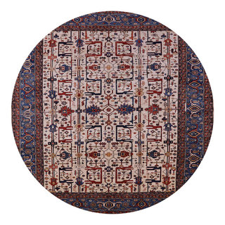 Ahgly Company Indoor Rectangle Mid-Century Modern Area Rugs, 5' x 7', 6 ...