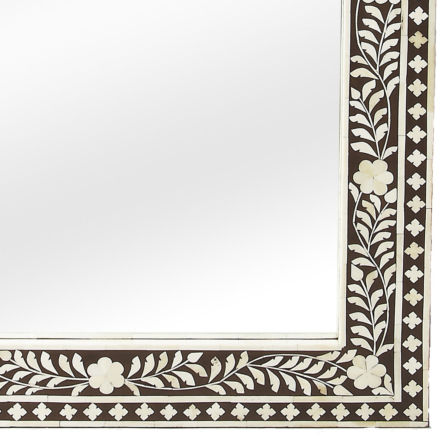 Victoria Bone Inlay Wall Mirror - Mediterranean - Wall Mirrors - by ...