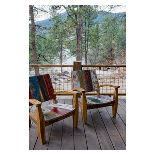 Rustic Riverside Rustic Albuquerque By Asher Custom Homes Houzz