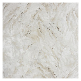 Titania Taupe Marble Texture Wallpaper, Bolt - Contemporary - Wallpaper ...