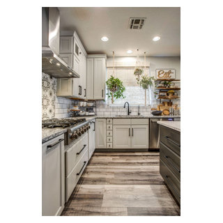 Mixing the old with the new - South West kitchen - Contemporary ...