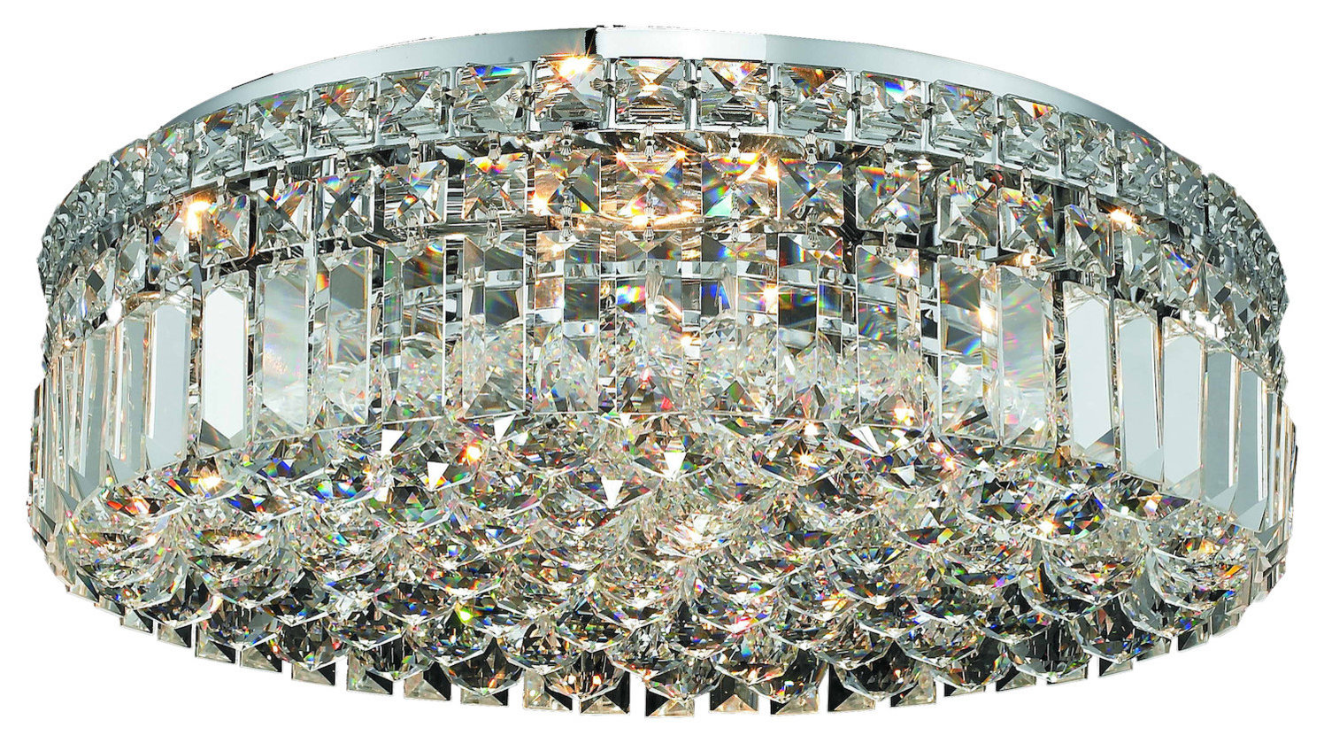 Elegant Lighting Maxim 6-Light Flush Mount - Contemporary - Flush-mount Ceiling Lighting - by ...