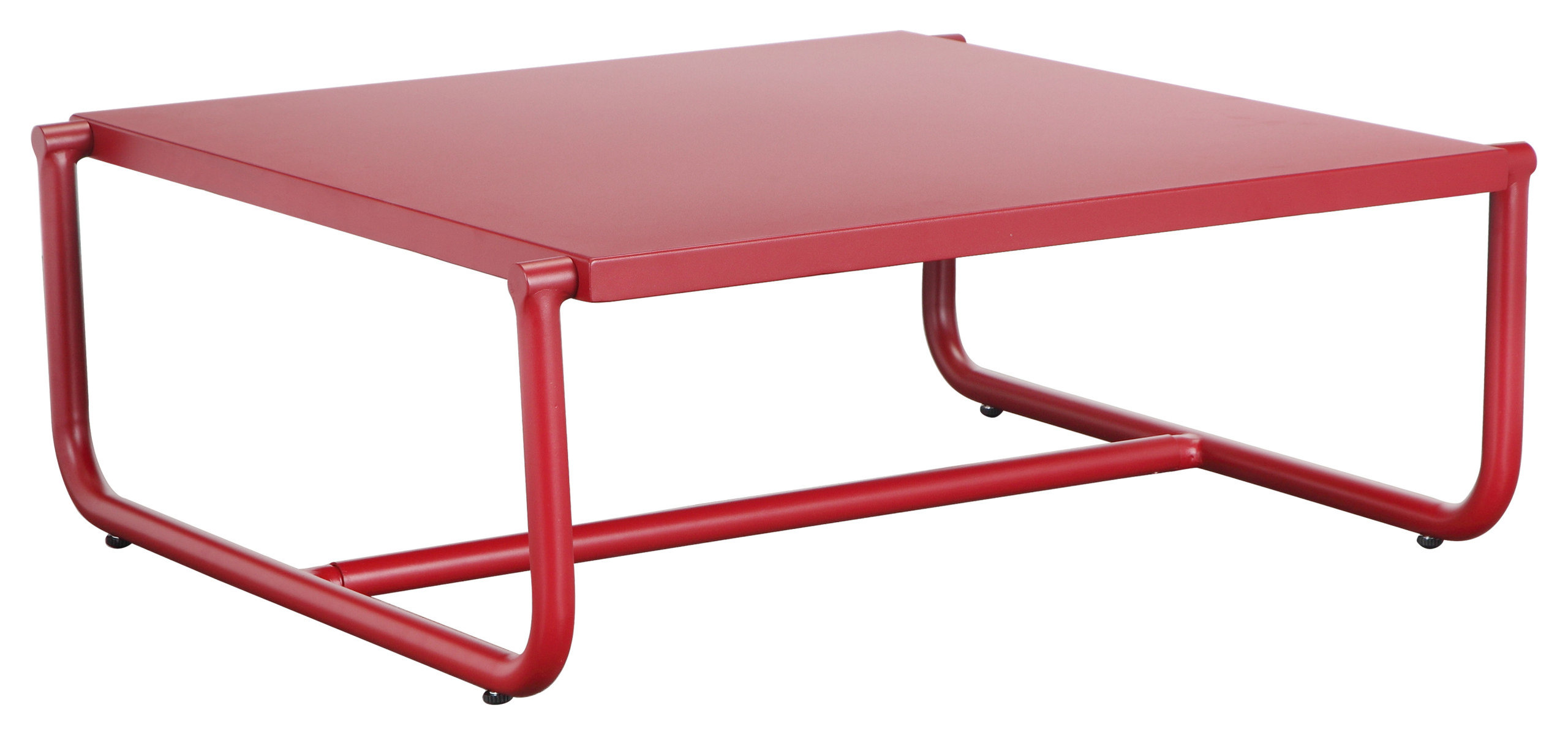 Sean Coffee Table, Red - Contemporary - Coffee Tables - by Pangea Home ...