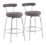 Rhonda Counter Stool, Set of 2 - Midcentury - Bar Stools And Counter ...