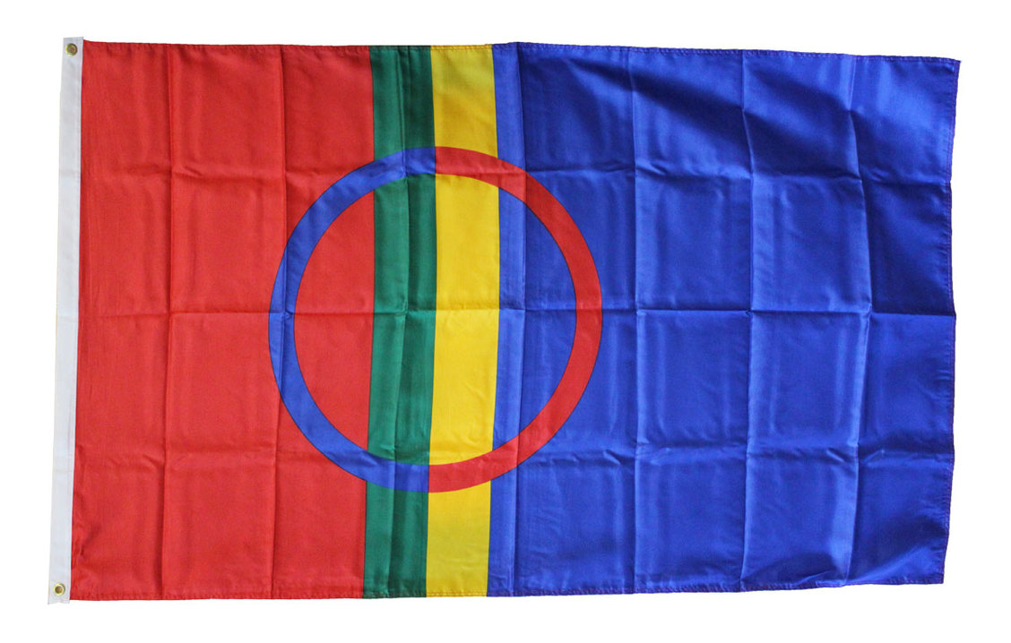 Sami , 3'x5' Polyester Flag - Traditional - Flags And Flagpoles - by ...