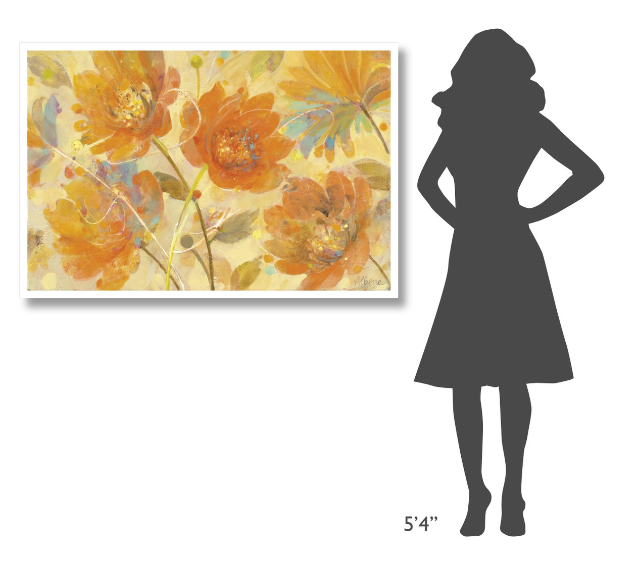 "Samba" Digital Paper Print by Albena Hristova, 20"x14", 50"x34 ...