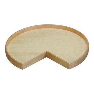 18" Wood Kidney Lazy Susan Shelf Only Maple Rev-A-Shelf LD-4NW-401-18-1 ...