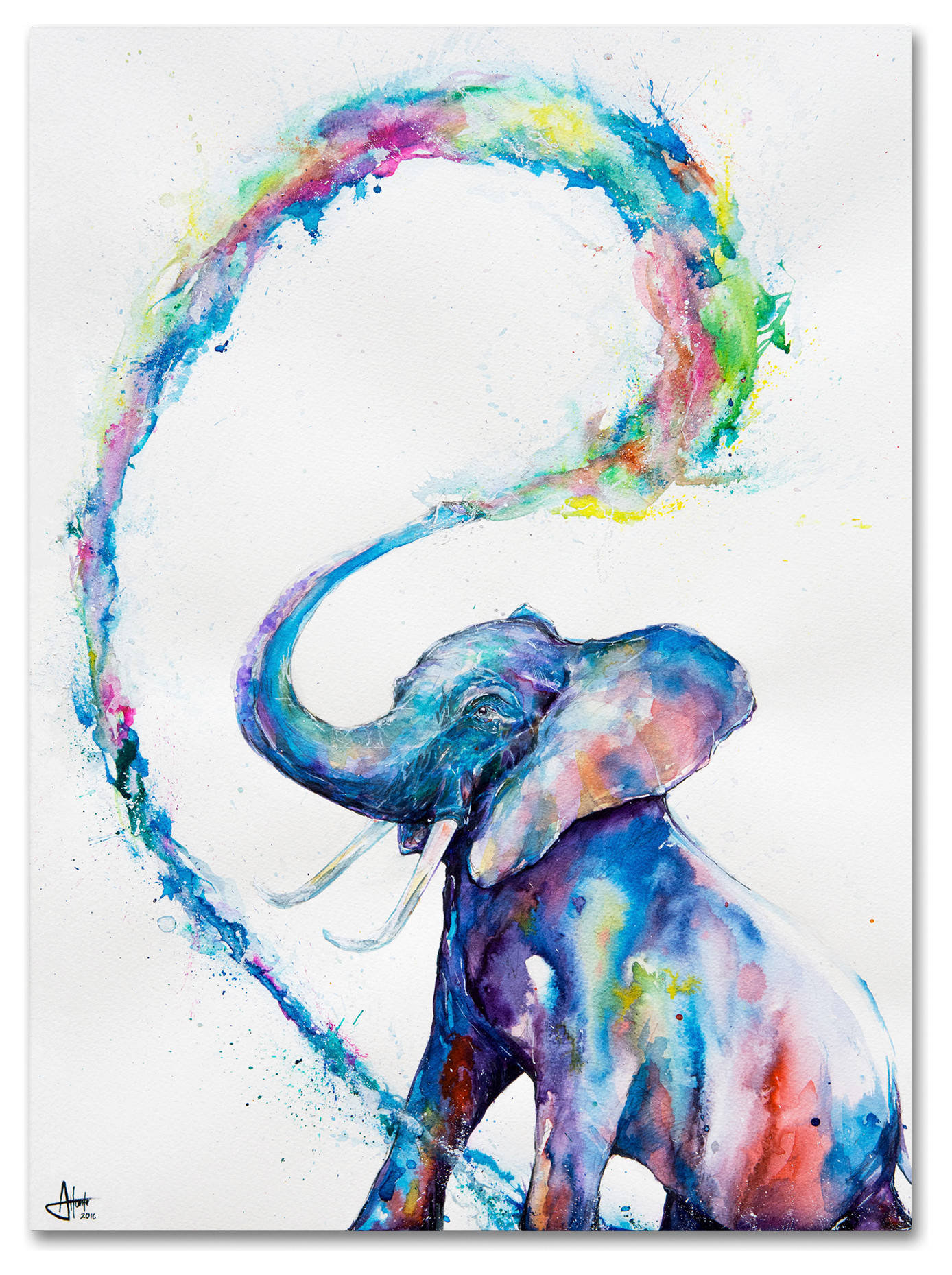 "Veris" by Marc Allante, Canvas Art, 19"x14" - Contemporary - Prints ...