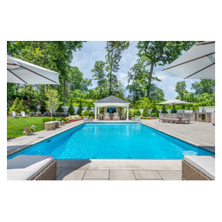 Backyard Resort - Livingston, NJ - Traditional - Pool - New York - by ...