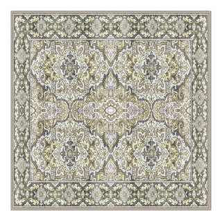 Washable Garland Radiant Area Rug, Square 8' - Traditional - Area Rugs ...