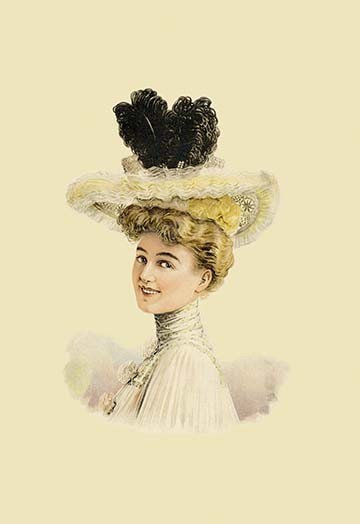 The Smiling Lady, 16" x 24" - Victorian - Prints And Posters - by ...