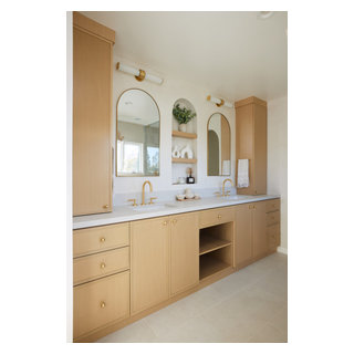 Elegant Hancock Park Primary Bathroom Remodel - Scandinavian - Bathroom ...