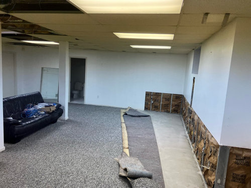 best layout for basement TV