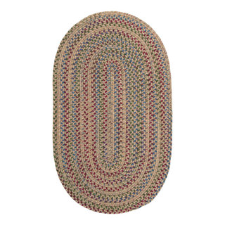 Colonial Mills Worley Oval Braided Rug, 9X11 - Contemporary - Area Rugs ...