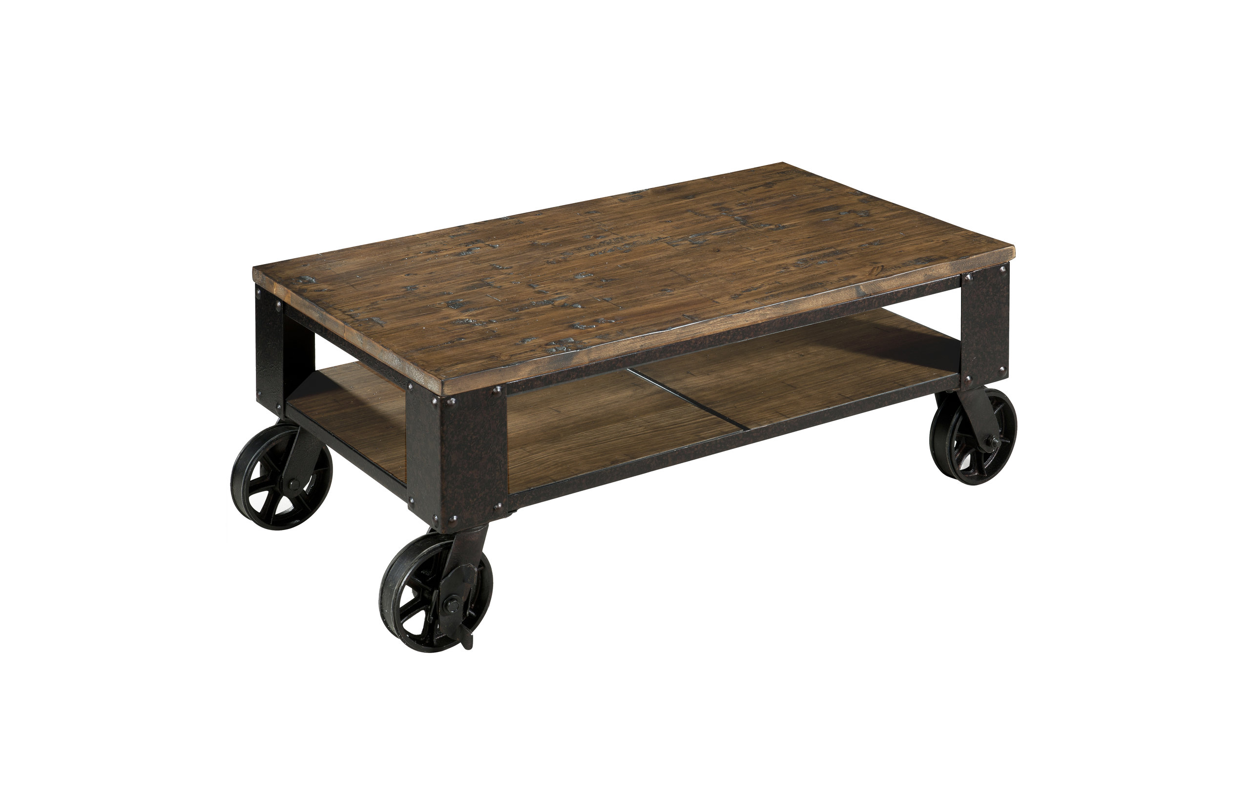 Rectangular Starter Cocktail Table - Industrial - Coffee Tables - by ...