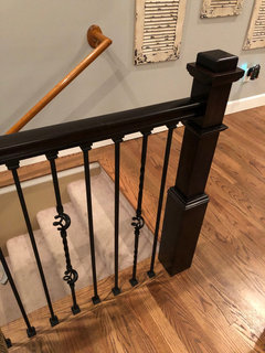 Handrail stain color?