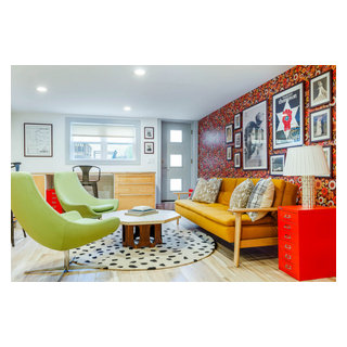 Retro Renovation - Midcentury - Basement - New York - by Ward 5 Design ...