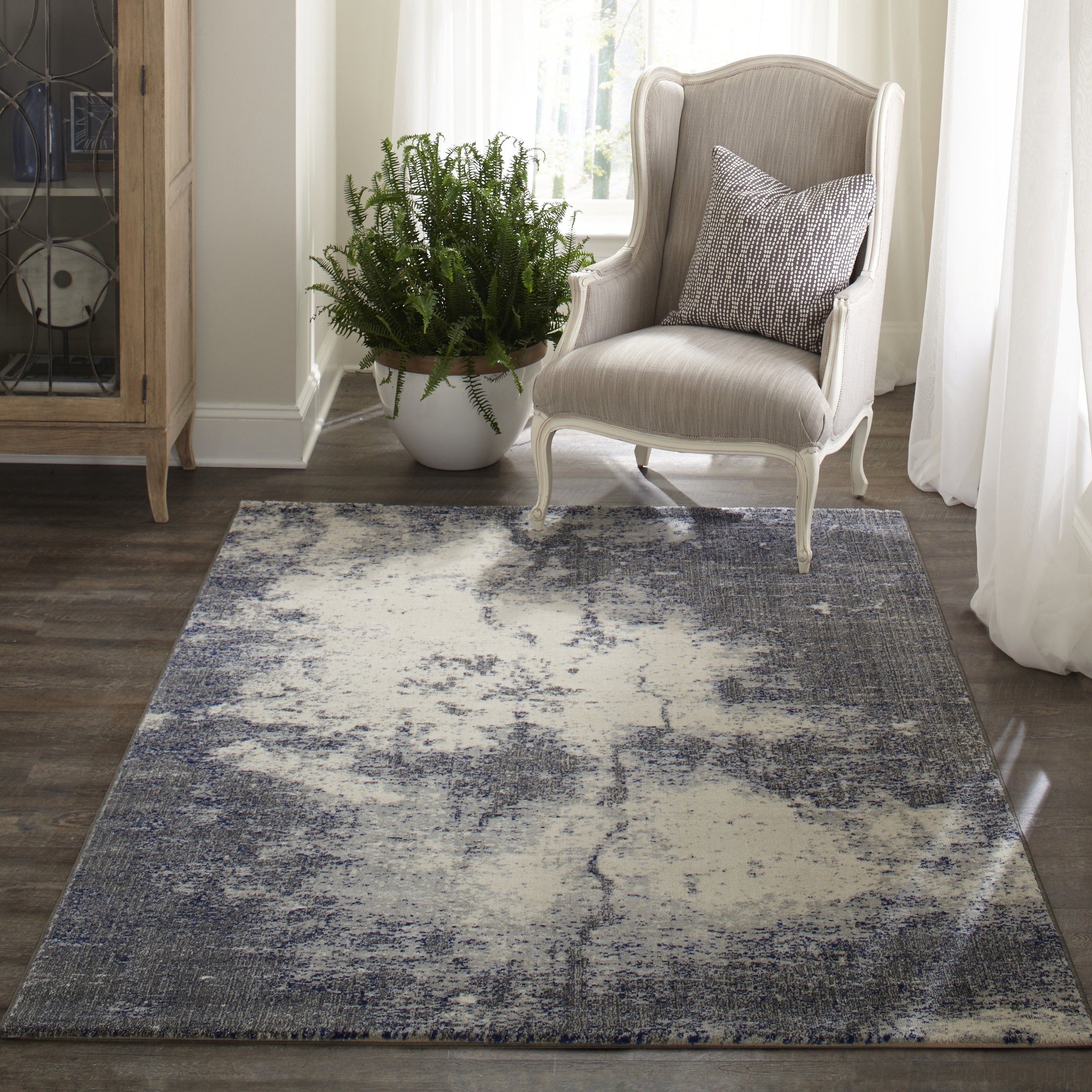 Loft Loomed Rug, Gray, 5'3"x7'6" - Contemporary - Area Rugs - by Home ...