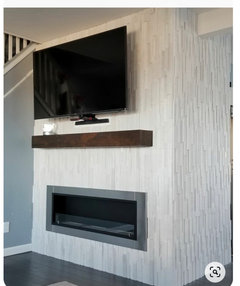 Install ledger stone tile vertically? | Houzz Forum