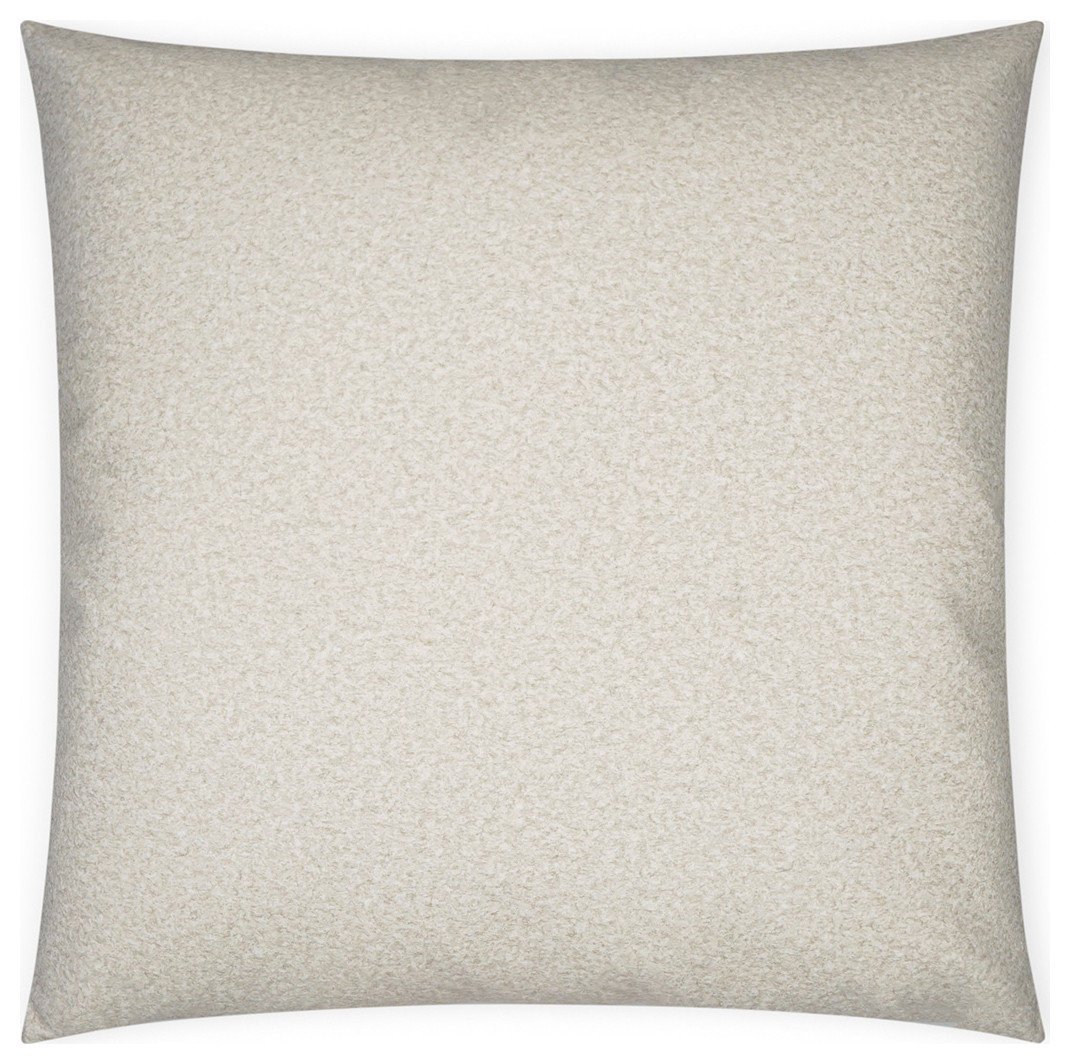 Merino Pillow - Buff, 24" x 24" - Transitional - Decorative Pillows ...