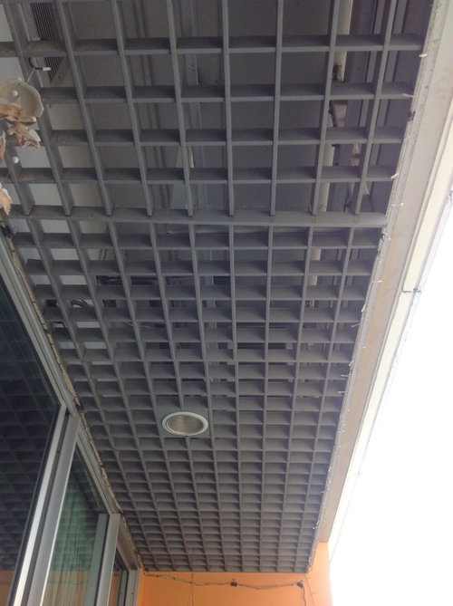 Change Outside Lani Metal Grate Ceiling