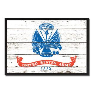 US Army 1775 Military Flag Canvas Print, 13"x19", 13"x19 ...