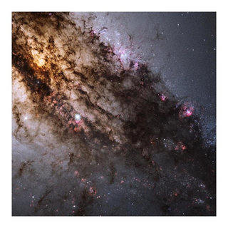 "Star Birth in the Active Galaxy Centaurus A" Paper Print by NASA, 20 ...