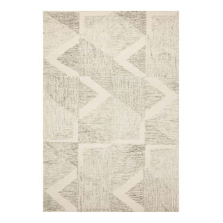 Loloi Milo Mlo-06 Rug, Lt Gray and Granite, 8'6"x12' - Contemporary ...