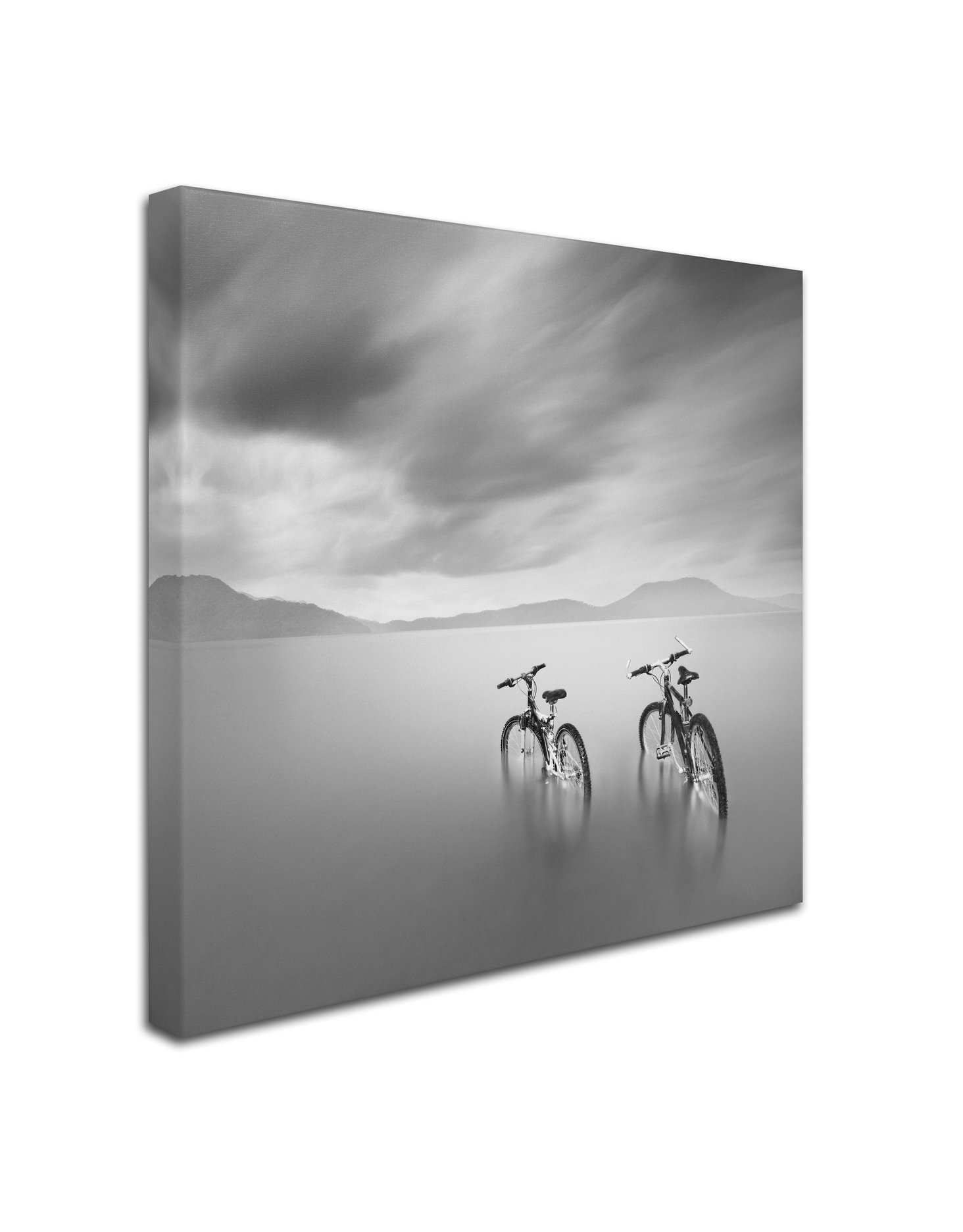 'Couple' Canvas Art by Moises Levy, 35" x 35" - Contemporary - Prints ...