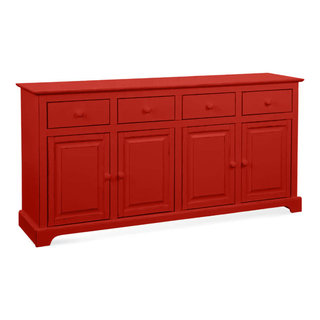 70" Traditional Sideboard Buffet - Contemporary - Buffets And ...