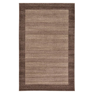 Contemporary Desdemona Fawn Area Rug, 5'x8' - Contemporary - Area Rugs ...