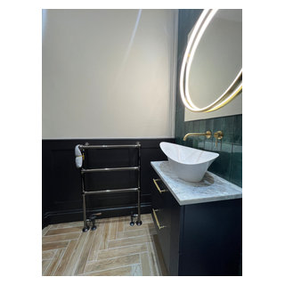 Sagar Ceramics- Traditional Towel Radiator in Gunmetal Finish ...