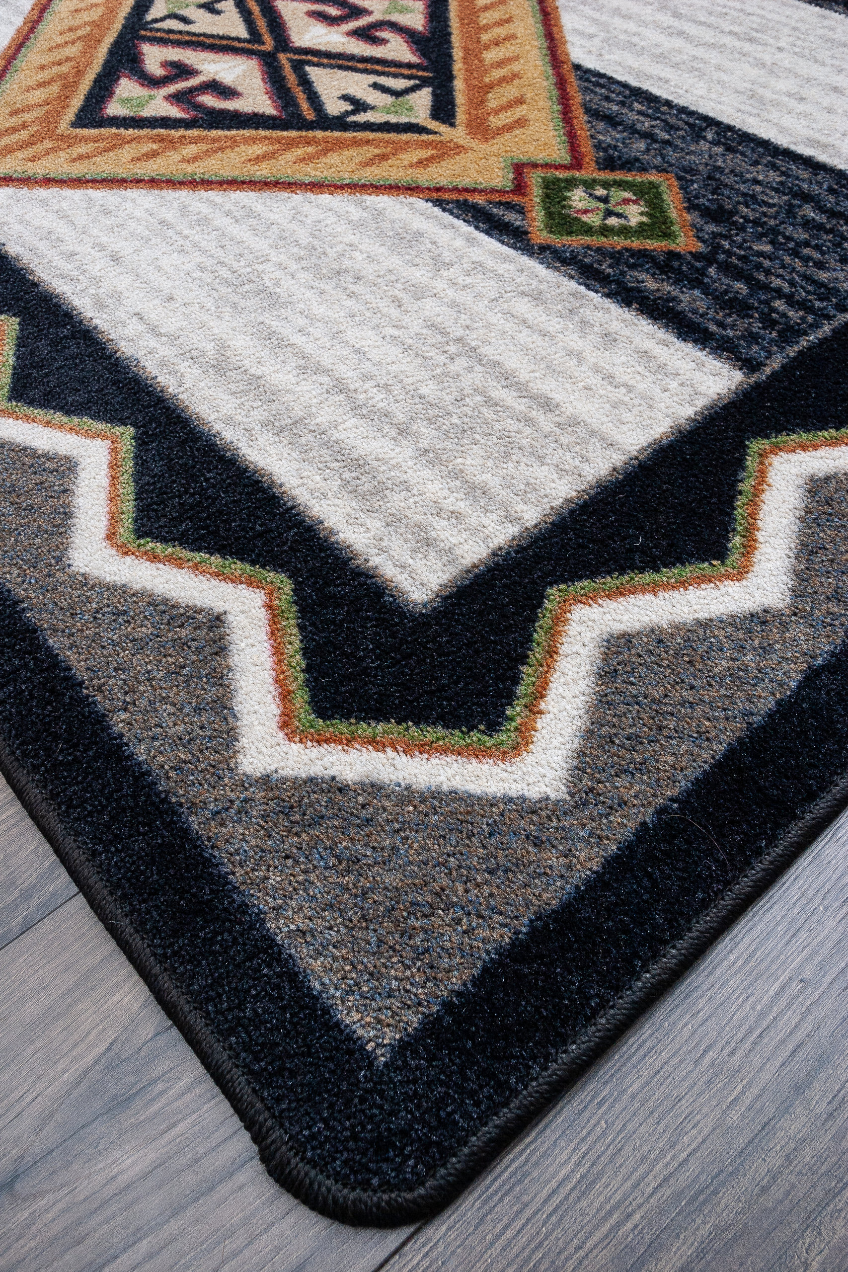 Lineage, Brown, 2'x8', 2'x8' - Southwestern - Hall And Stair Runners ...