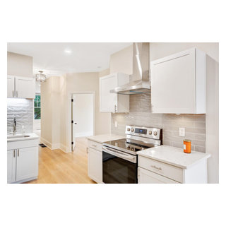 Historic Salem - Before & After Condo Renovation - Modern - Kitchen ...