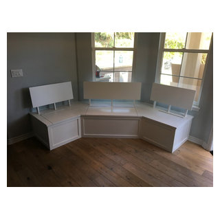 Custom Kitchen Bench Seat W/storage - Contemporary - Los Angeles - by ...