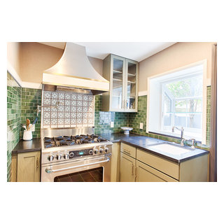 Center City Philadelphia Row Home Kitchen - Contemporary - Kitchen ...