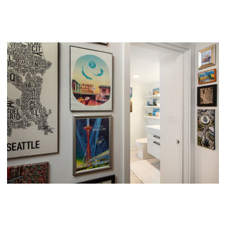 Space Needle Small Condo Bath - Modern - Bathroom - Seattle - by Neil ...