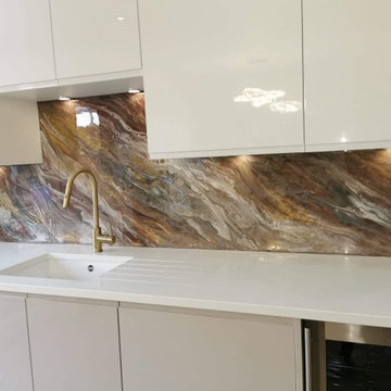 Epoxy Resin Backsplash - Photos & Ideas | Houzz