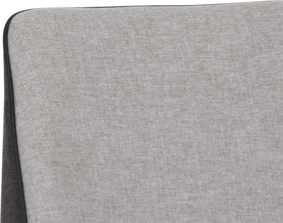 Renee Counter Stool, Dark Slate Fabric/Armour Gray Fabric, Counter ...