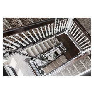 Colonial Revival - Transitional - Staircase - New York - by Alisberg ...