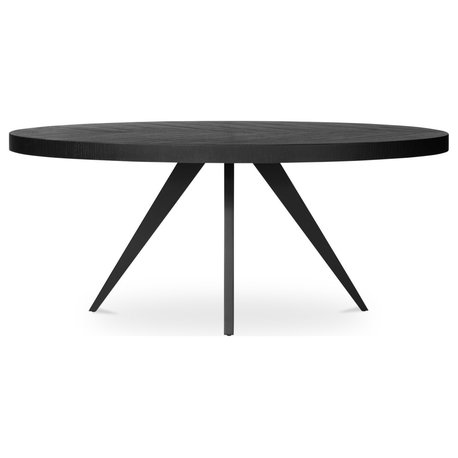 The 15 Best Black Dining Room Tables | Houzz