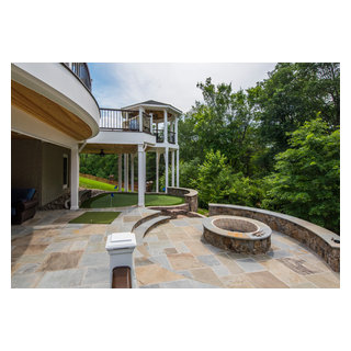 Putting green under deck - Patio - DC Metro - by Holloway Company Inc ...