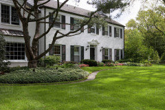 Double doors on a colonial house?