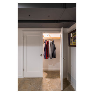 Time For a Refresh - A 1980's Home Renovation - Transitional - Basement ...