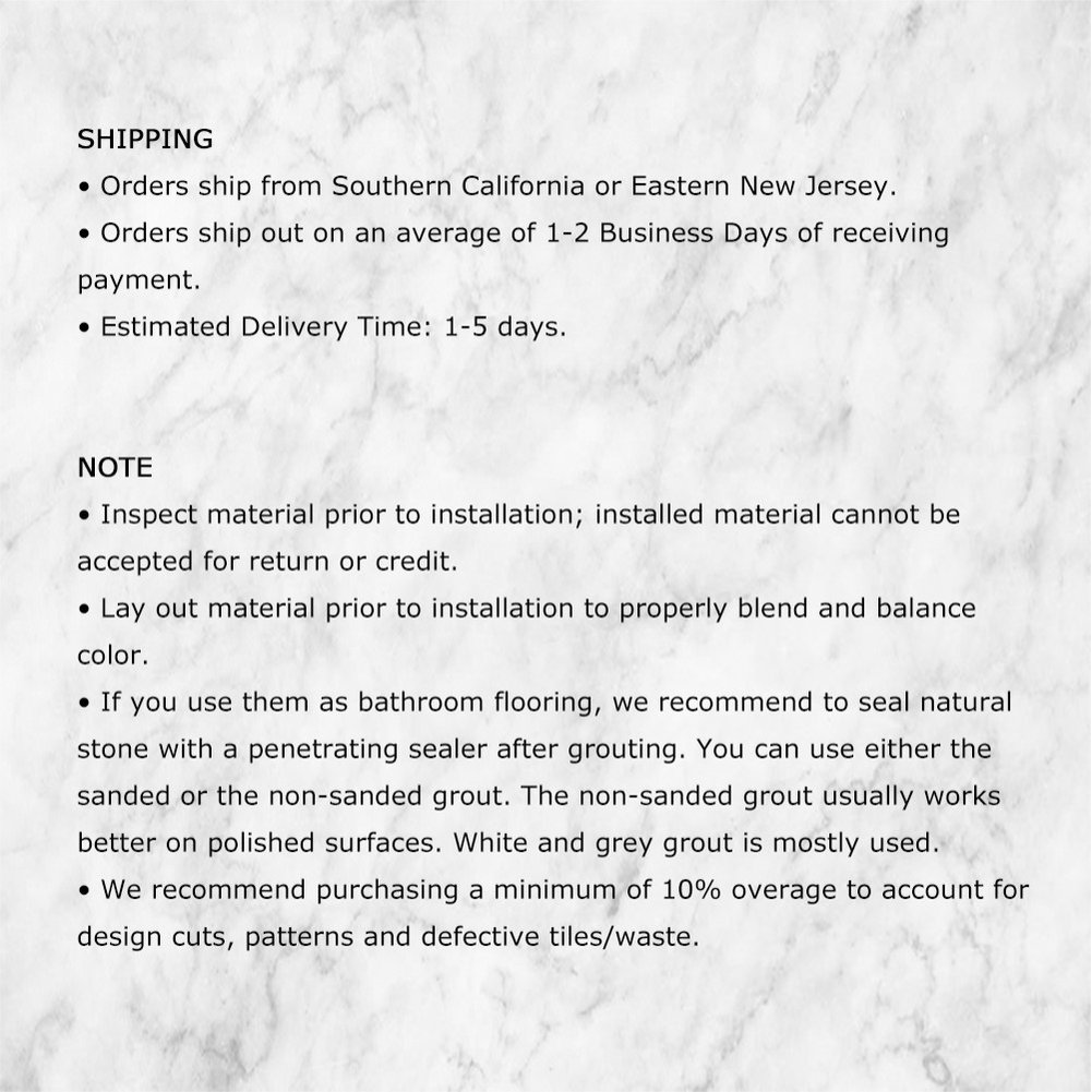 Carrara White Marble Groove Square Edge Liner Pencil Trim Tile Honed, 1 ...