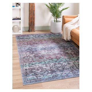 Unique Loom Renaissance Roma Area Rug, 7' 3 x 10' 0 Rectangular ...