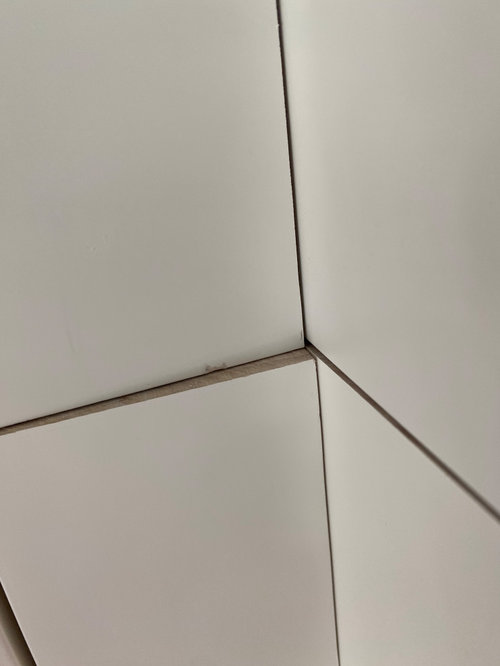 New cabinet - falling or racked? Please help